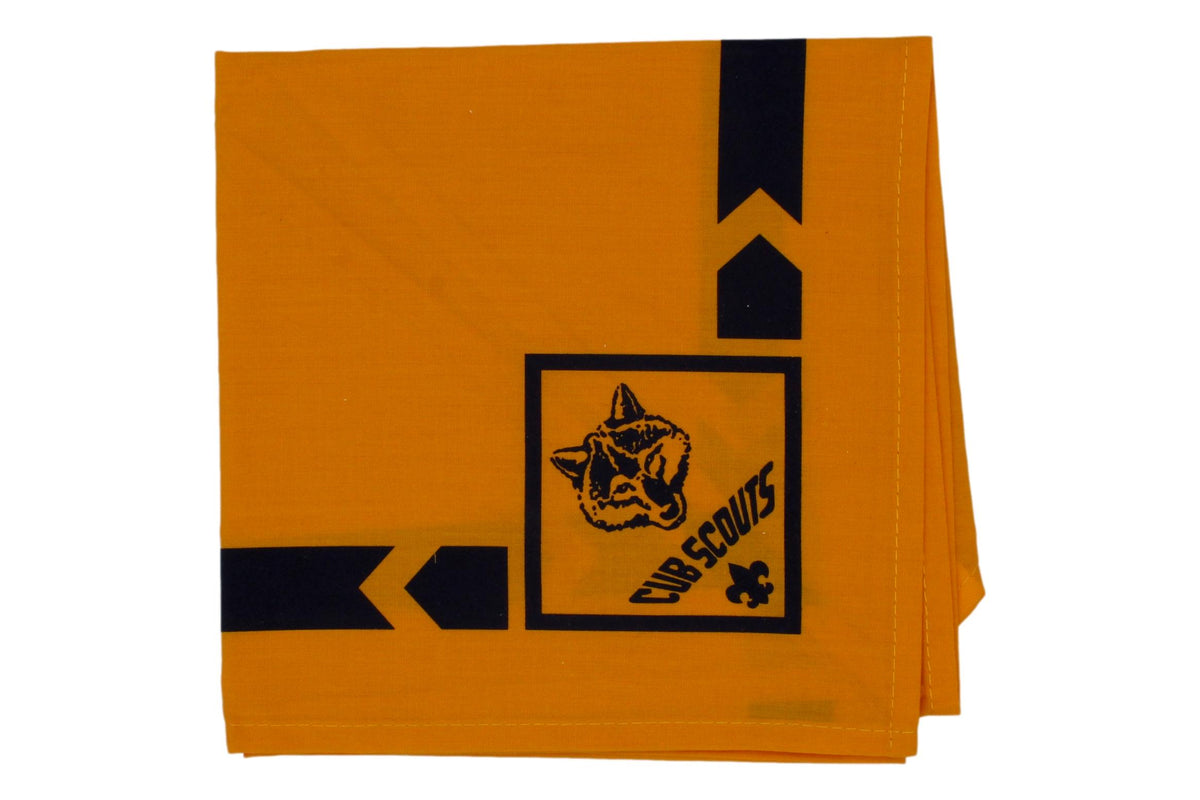 Wolf Cub Scout Yellow Neckerchief — Eagle Peak Store
