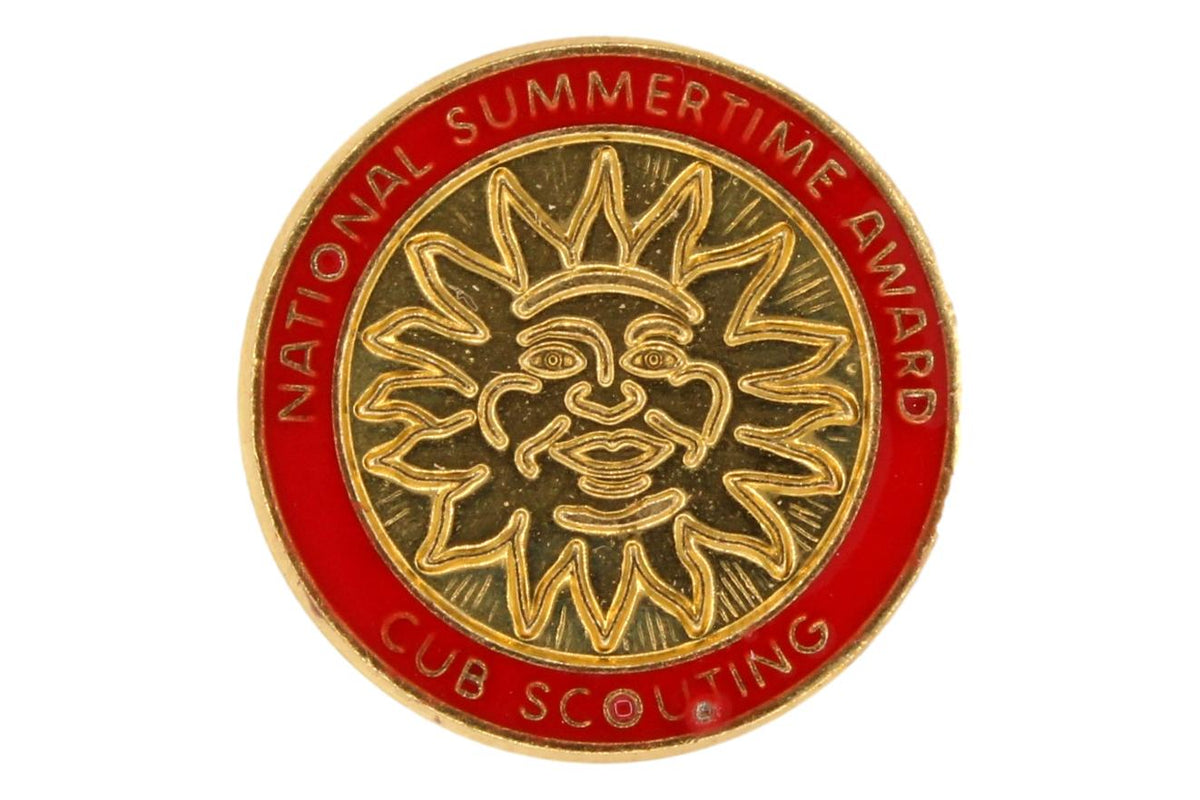 National Summertime Award Scout Activity Pin — Eagle Peak Store