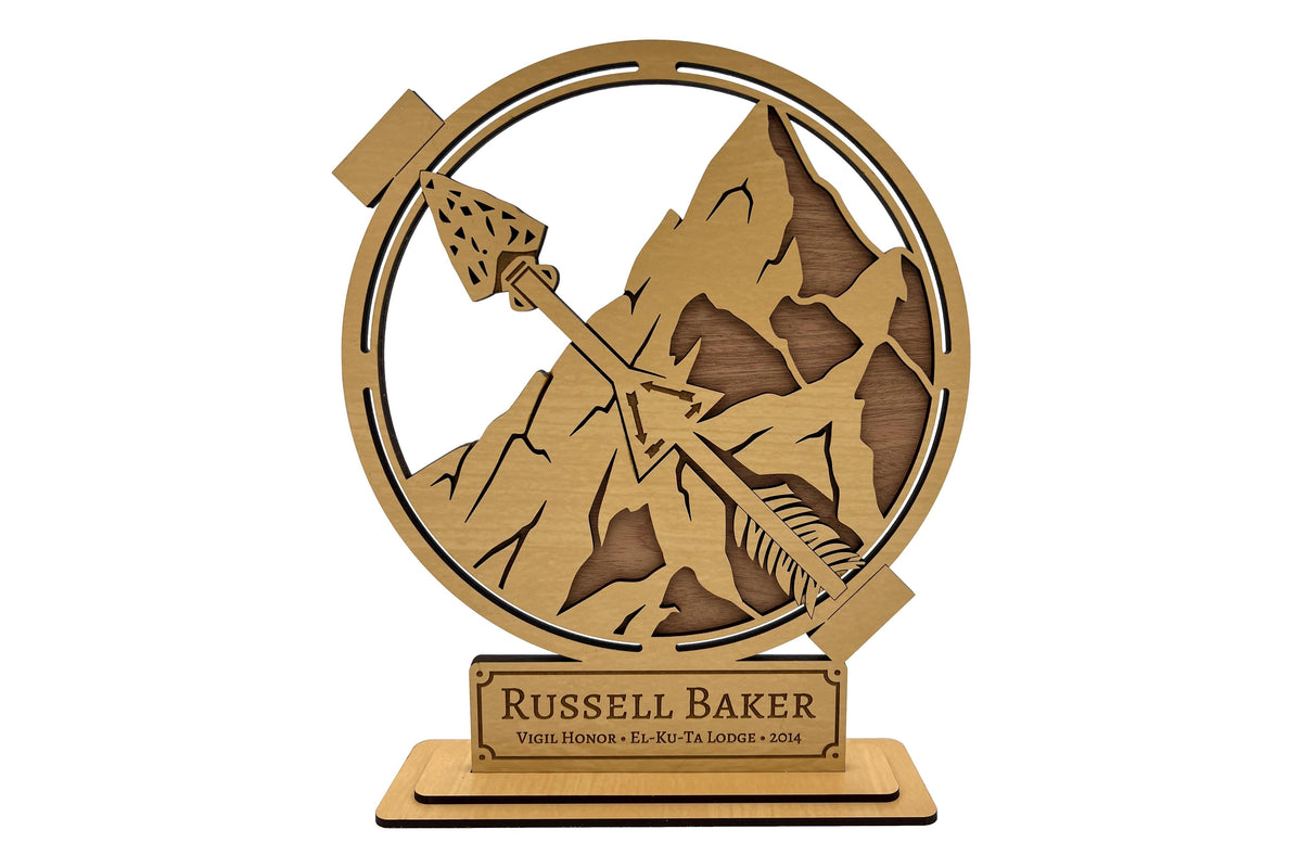 Vigil Honor Order of the Arrow Award Plaque — Eagle Peak Store