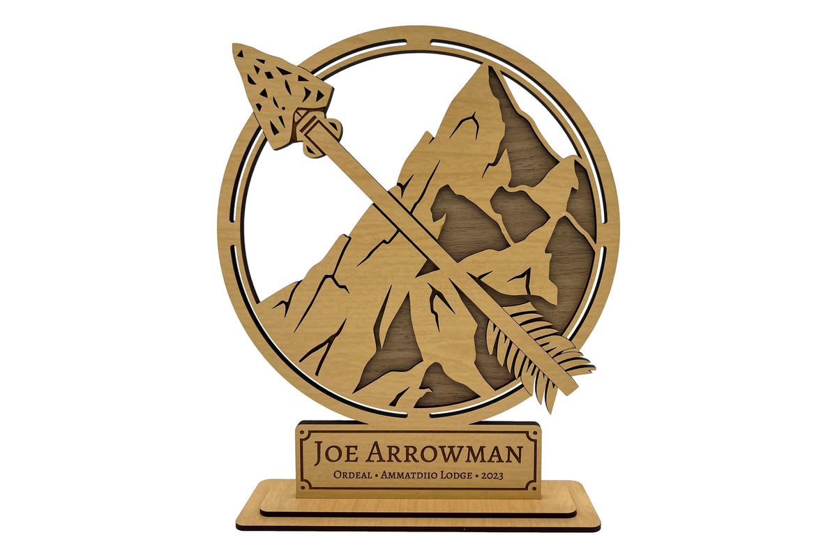 Ordeal Order of the Arrow Award Plaque — Eagle Peak Store