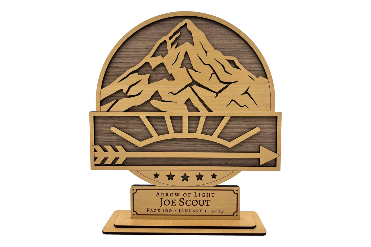 Arrow of Light Award Plaque — Eagle Peak Store