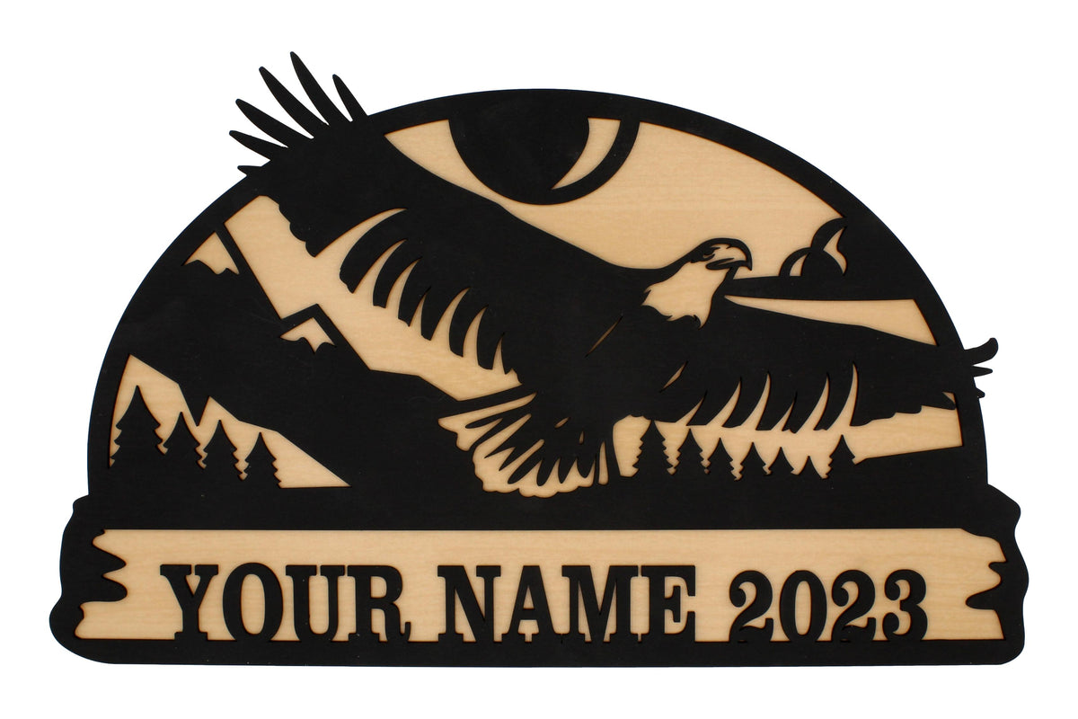 Custom Soaring Eagle Scout Award Plaque — Eagle Peak Store