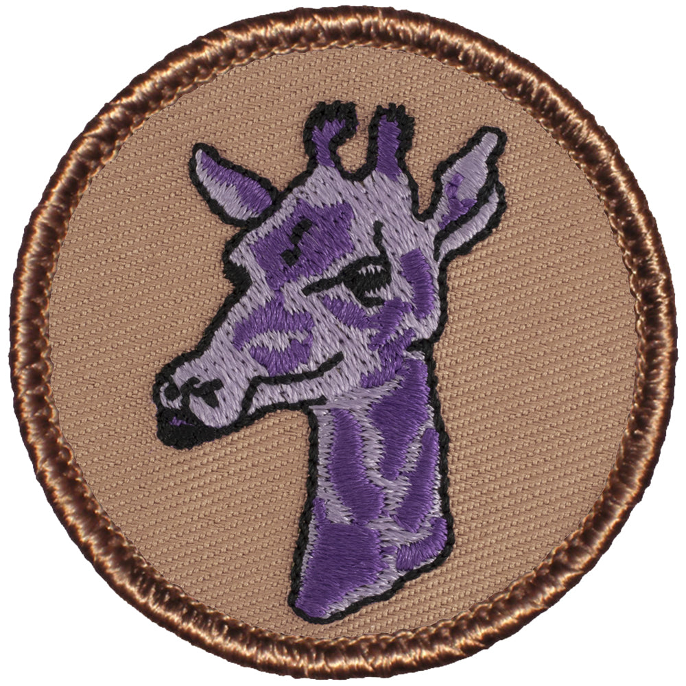 Giraffe Patrol Patch - Purple — Eagle Peak Store
