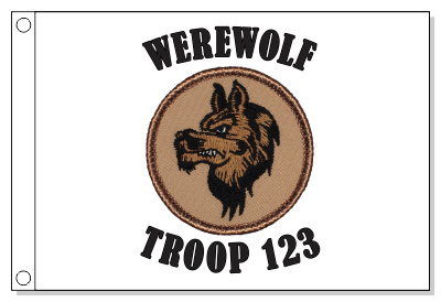 Werewolf Patrol Flag — Eagle Peak Store
