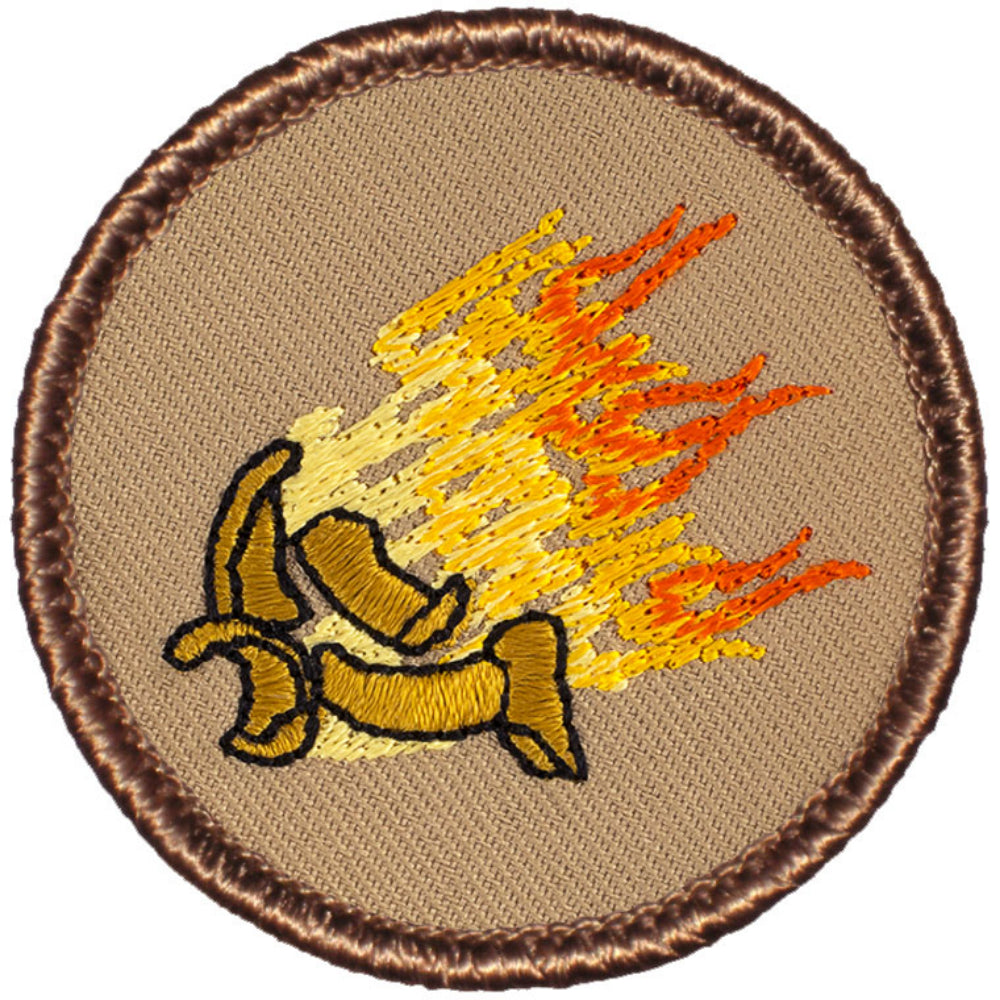 Flaming Fritos Patrol Patch — Eagle Peak Store
