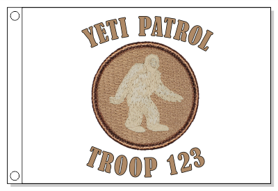Yeti Patrol Flag — Eagle Peak Store