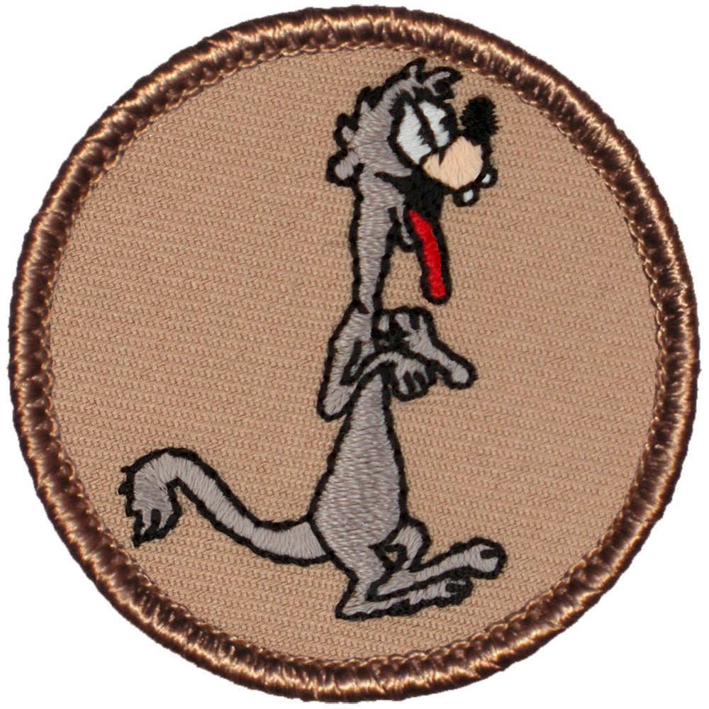 Cartoon Weasel Patrol Patch — Eagle Peak Store