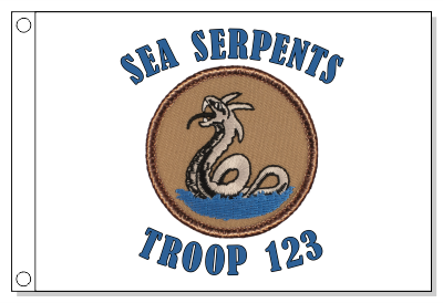 Sea Serpent Patrol Flag — Eagle Peak Store