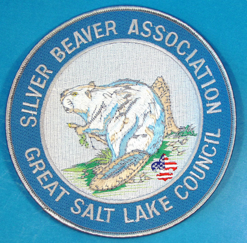 Great Salt Lake Council Silver Beaver Jacket Patch Type 1 — Eagle Peak ...