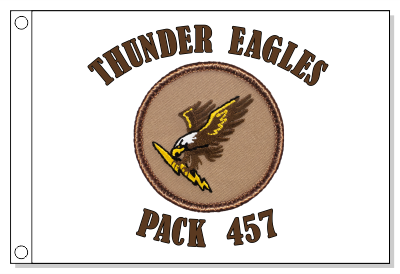 Thunder Eagle Patrol Flag — Eagle Peak Store