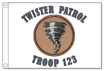 Twister Patrol Flag — Eagle Peak Store