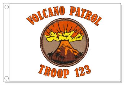 Volcano Patrol Flag — Eagle Peak Store