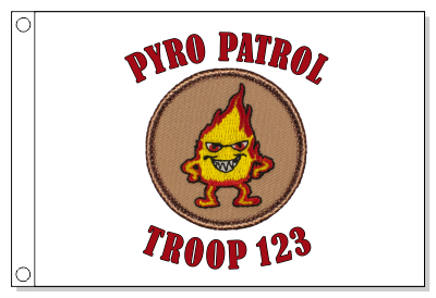 Pyro Patrol Flag — Eagle Peak Store