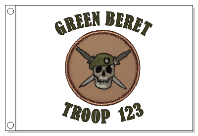 Green Beret Patrol Flag — Eagle Peak Store