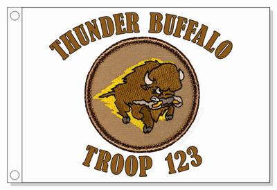 Thunder Buffalo Patrol Flag — Eagle Peak Store
