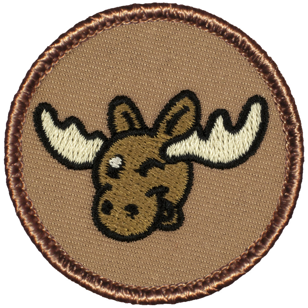 Winking Moose Patrol Patch — Eagle Peak Store