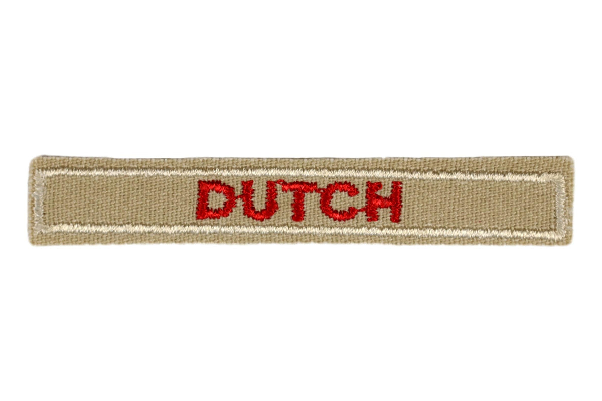 Dutch Interpreter Strip Tan — Eagle Peak Store