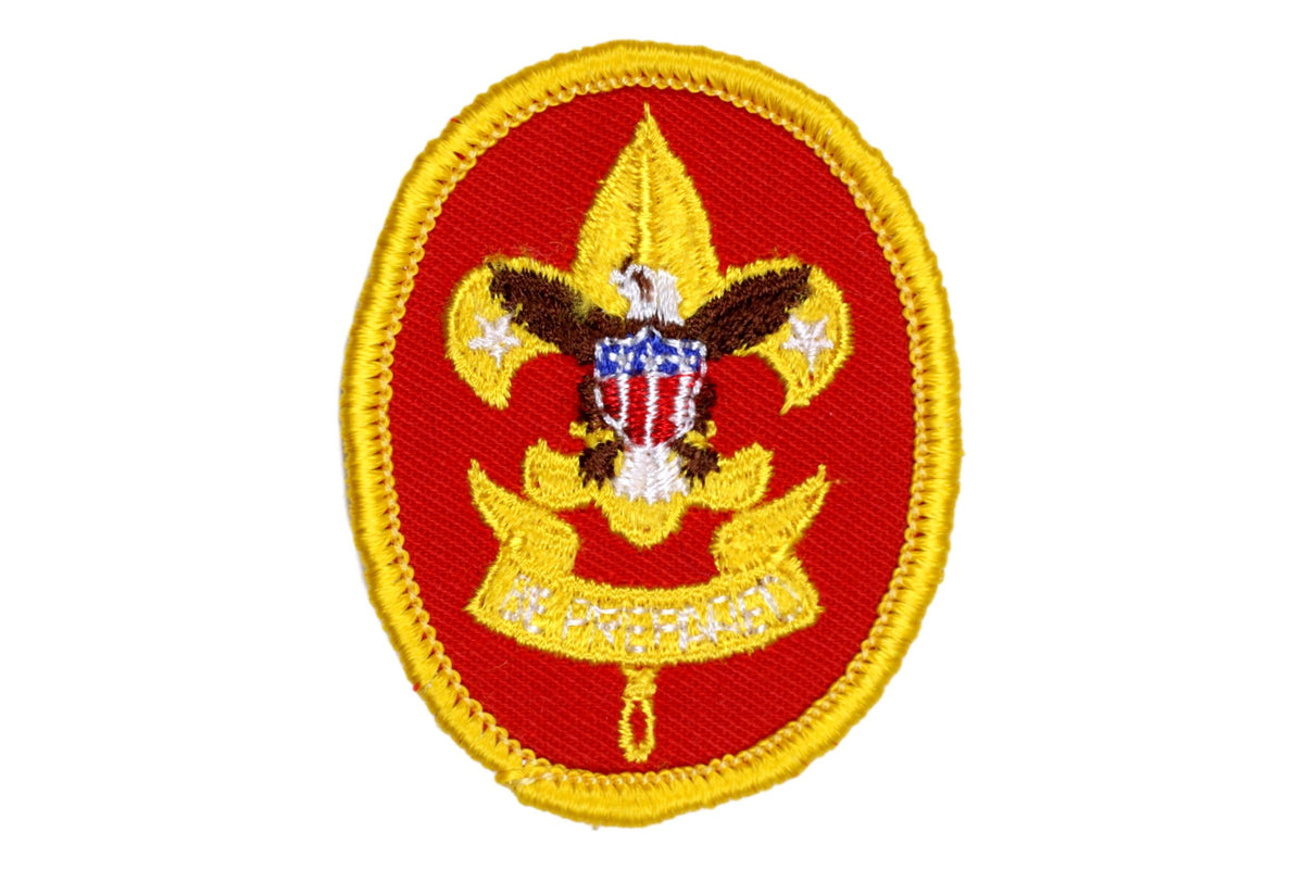 First Class Rank Patch 1972 Gauze Back — Eagle Peak Store