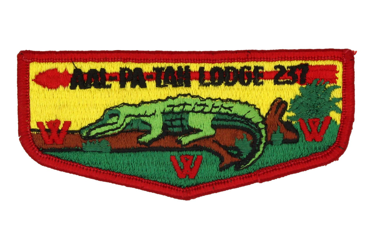 Lodge 237 Aal-Pa-Tah Flap — Eagle Peak Store