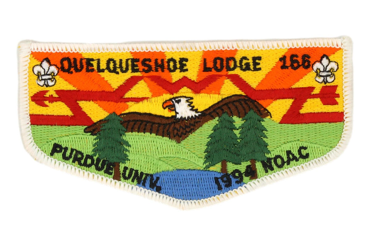 Lodge 166 Quelqueshoe Flap NOAC 1994 — Eagle Peak Store