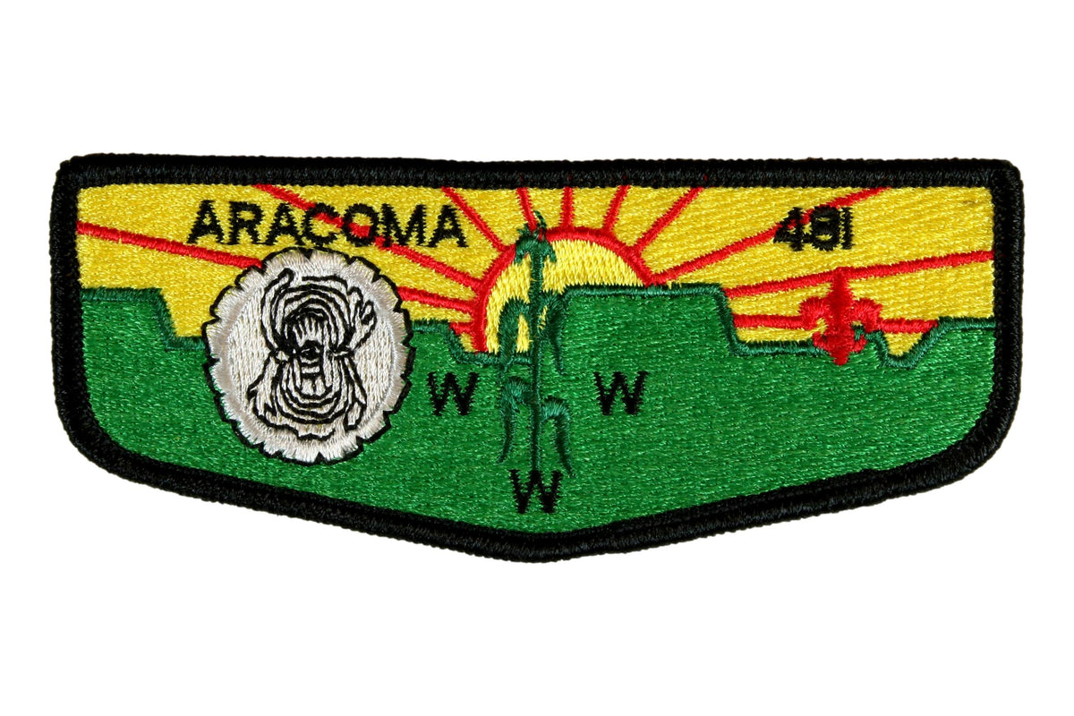 Lodge 481 Aracoma Flap S-8 — Eagle Peak Store