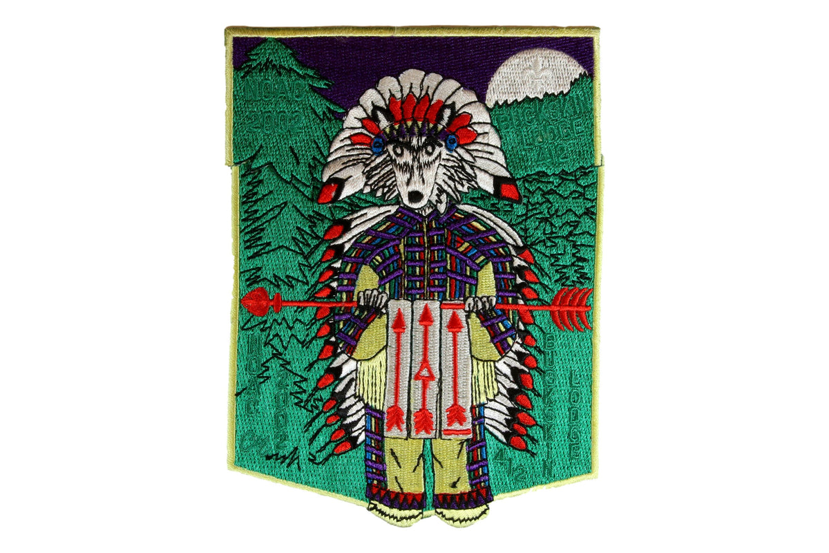 Lodge 412 Buckskin Flap S- NOAC 2002 — Eagle Peak Store