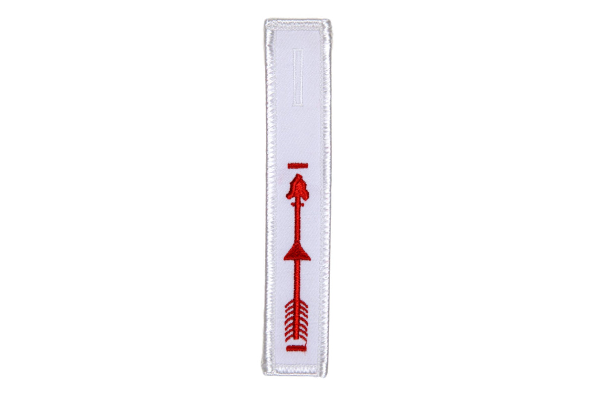 Order of the Arrow Mini Sash Vigil White — Eagle Peak Store
