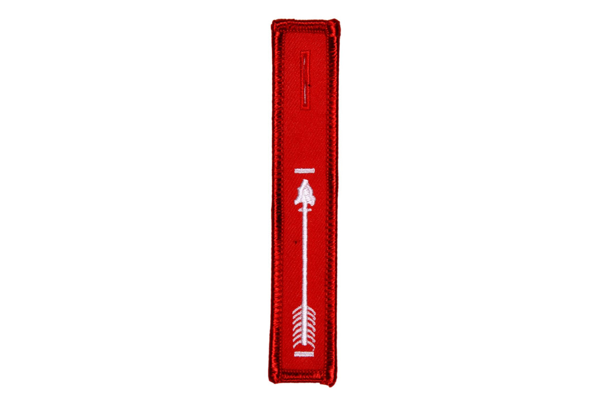 Order of the Arrow Mini Sash Brotherhood Red — Eagle Peak Store