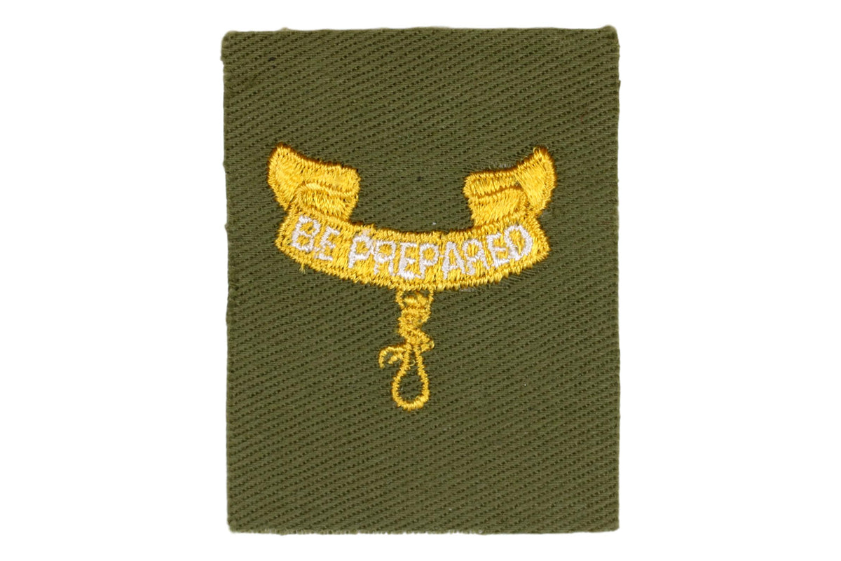 Second Class Rank Patch 1950s Type 7C Plain Back — Eagle Peak Store