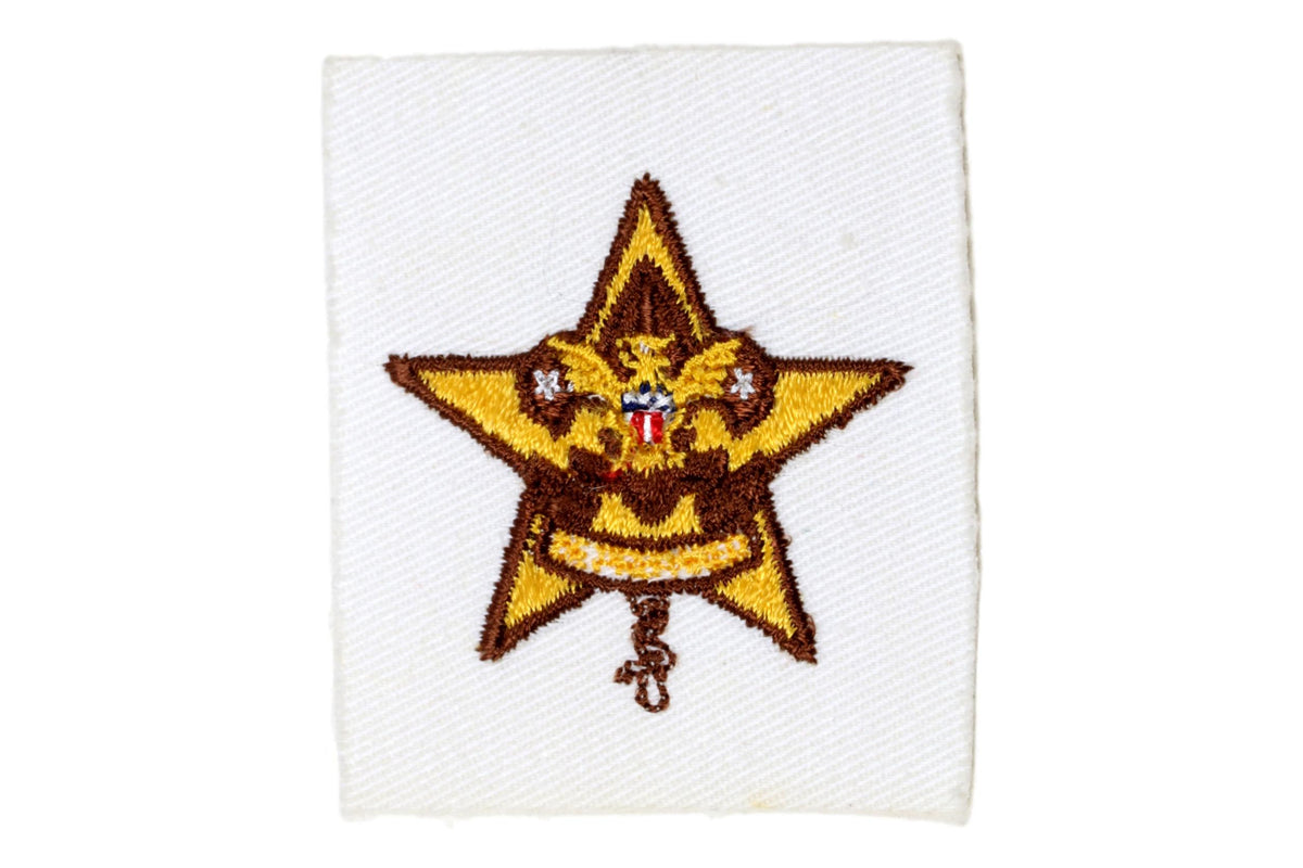 Sea Scout Star Rank Patch 1940s Type 10B — Eagle Peak Store