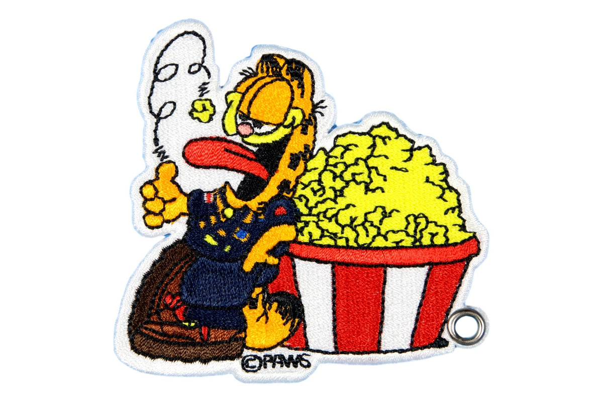 Garfield Embroidered Patch — Eagle Peak Store