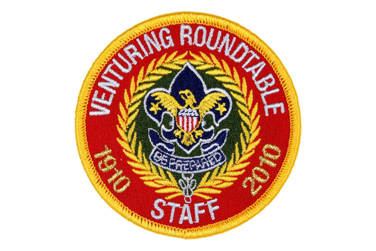 Venturing Roundtable Staff Patch 2010 SSB Back — Eagle Peak Store