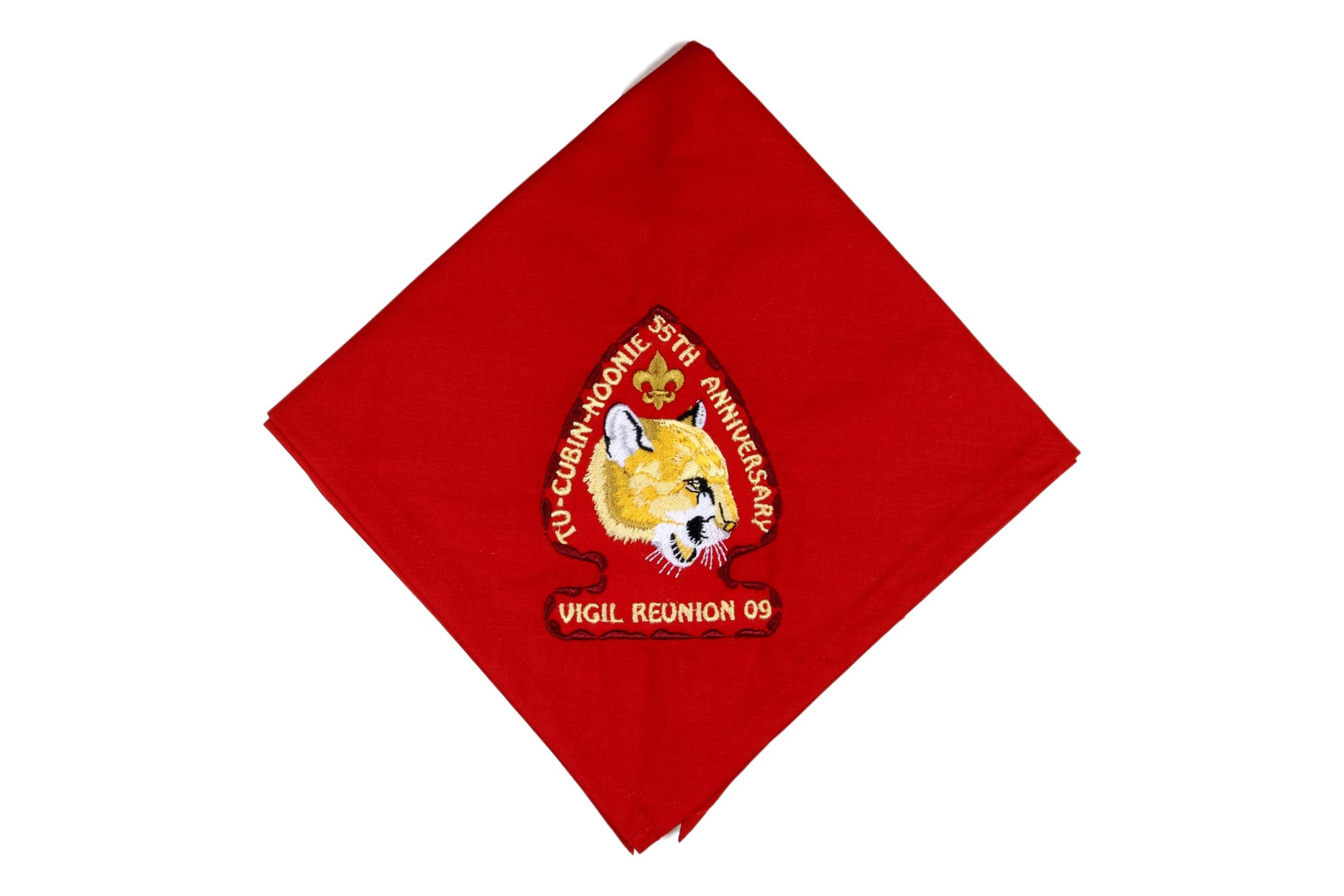 Lodge 508 Tu-Cubin-Noonie Neckerchief 2009 Vigil Reunion — Eagle Peak Store