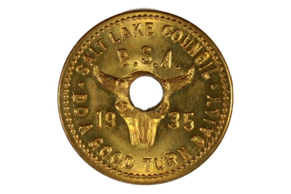 1935 Great Salt Lake Token - Do a Good Turn Daily — Eagle Peak Store