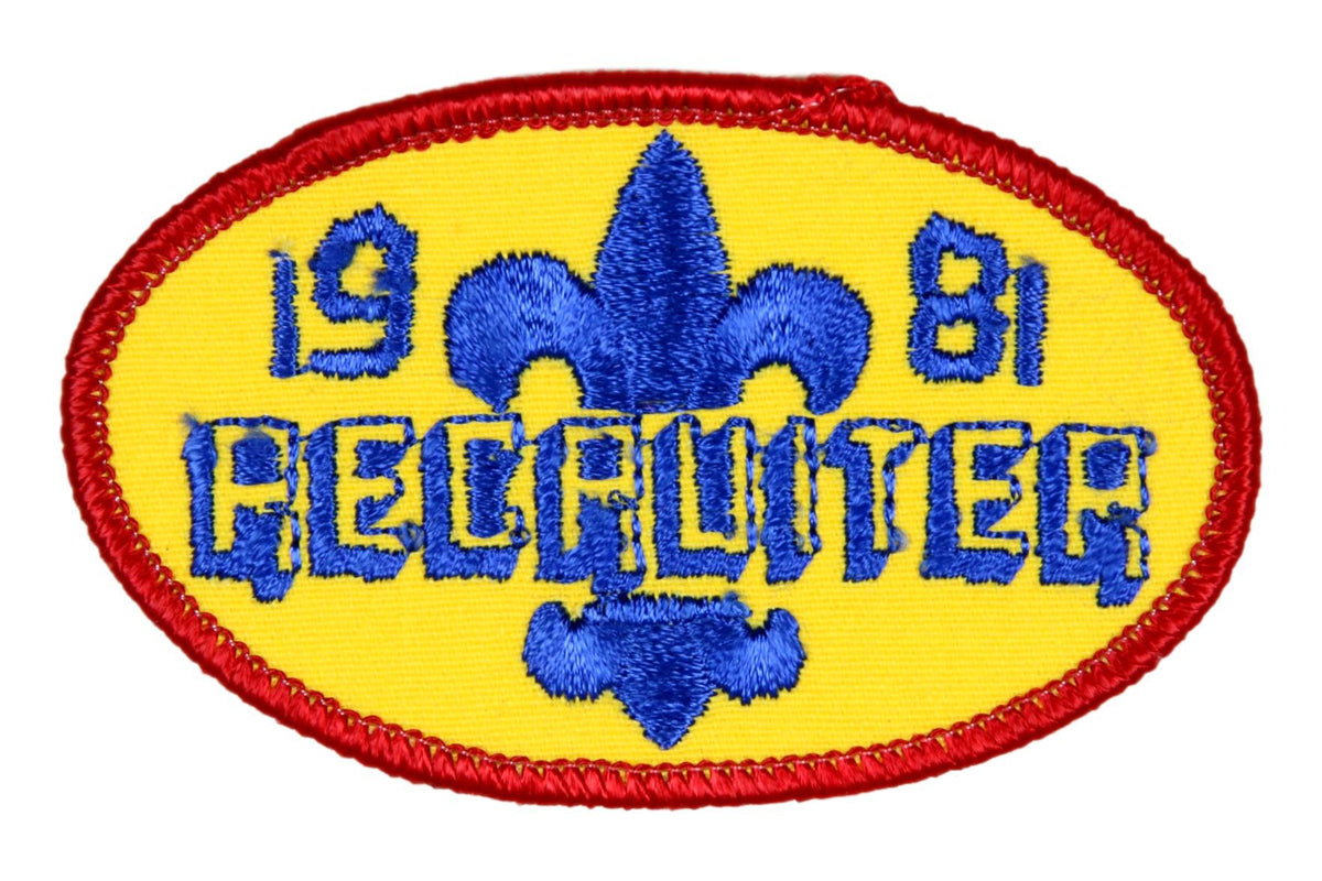 Recruiter Patch 1981 — Eagle Peak Store