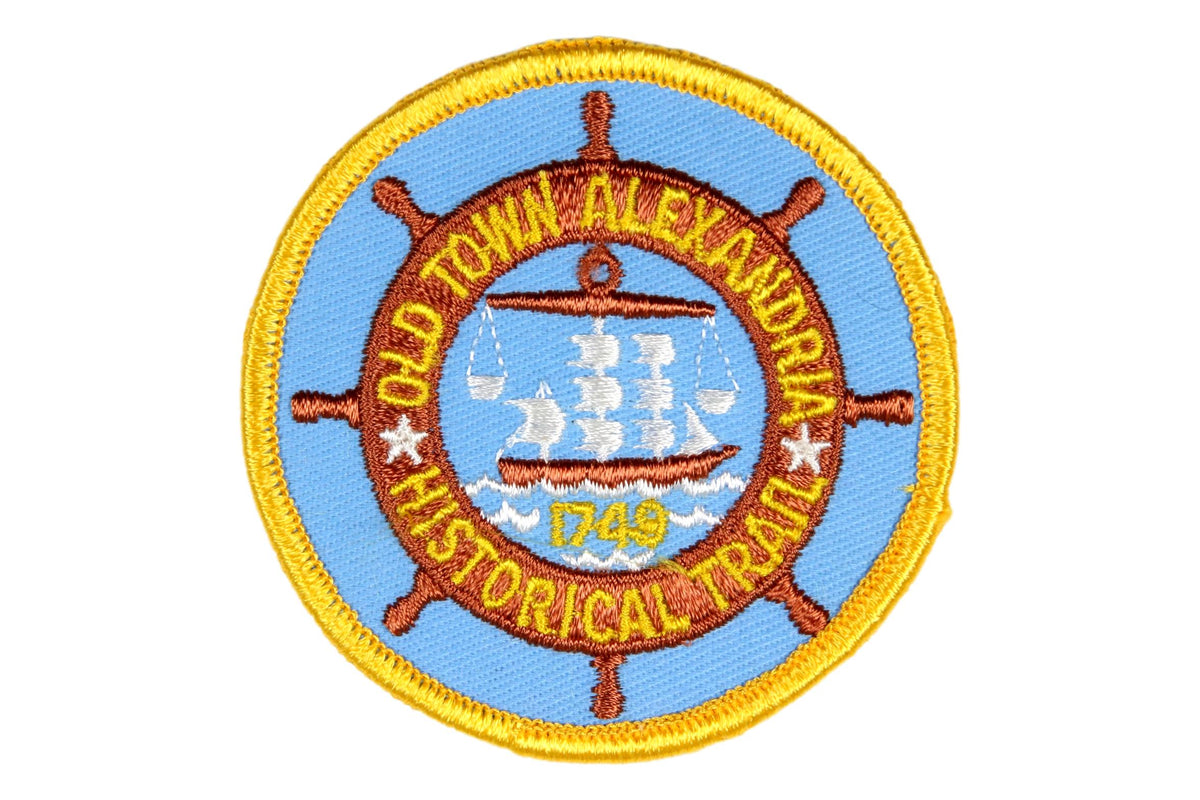 Old Town Alexandria Historical Trail Patch — Eagle Peak Store