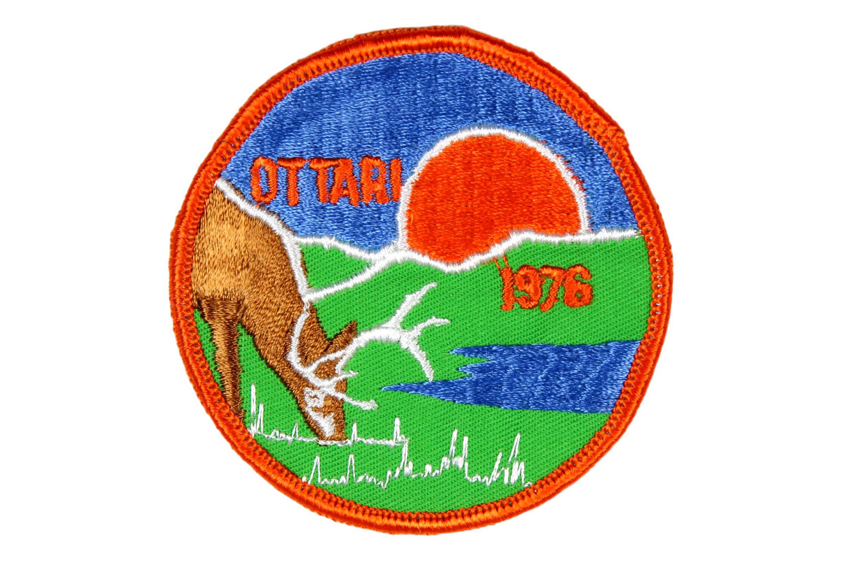 1976 Ottari Camp Patch — Eagle Peak Store