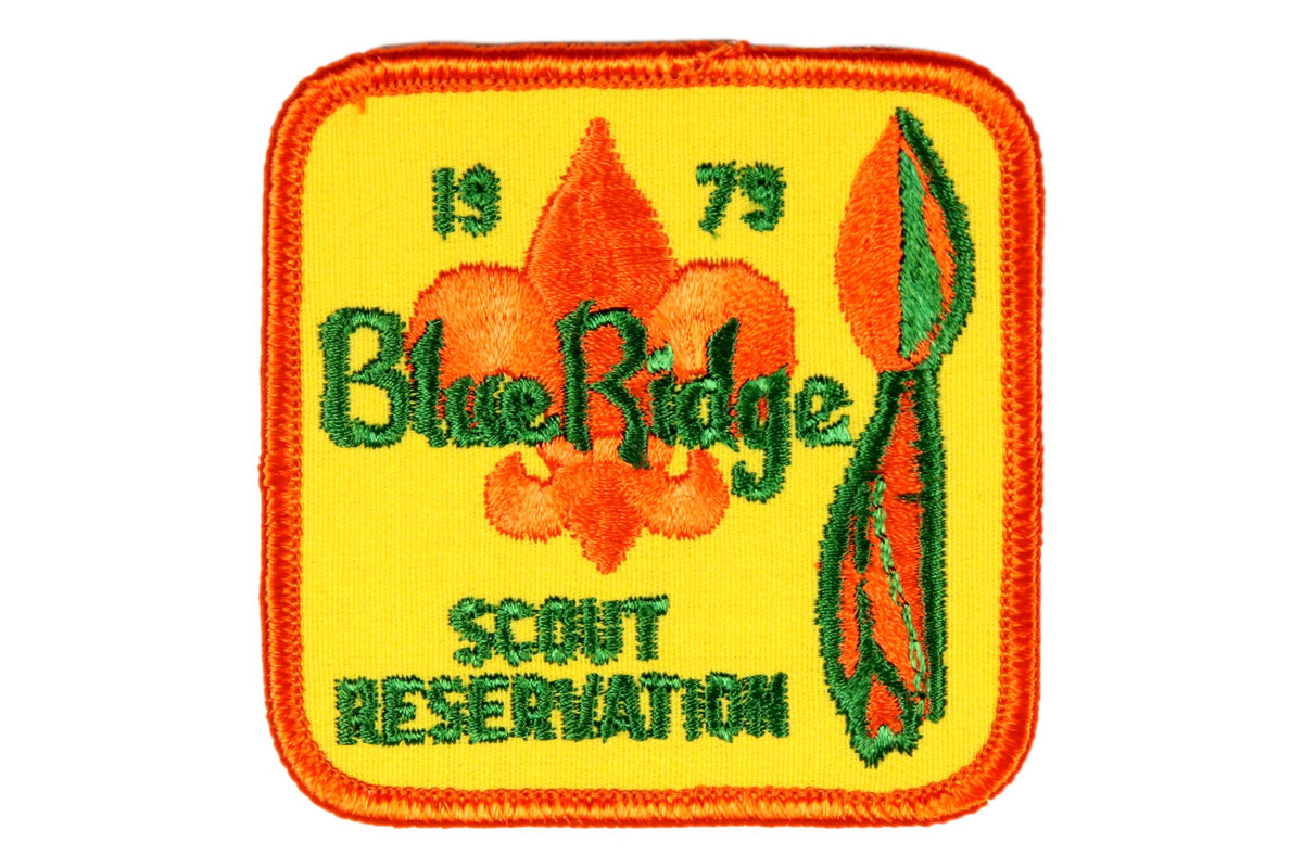 1973 Blue Ridge Scout Reservation Patch — Eagle Peak Store