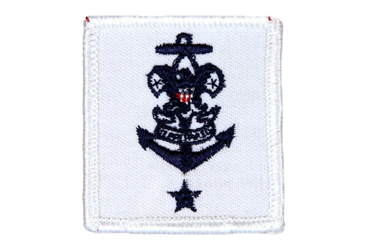 Sea Scout Skipper Patch Rolled Edge — Eagle Peak Store