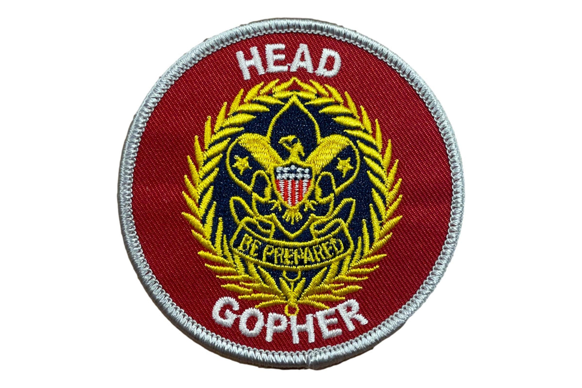 Head Gopher Spoof Commissioner Position Patch — Eagle Peak Store