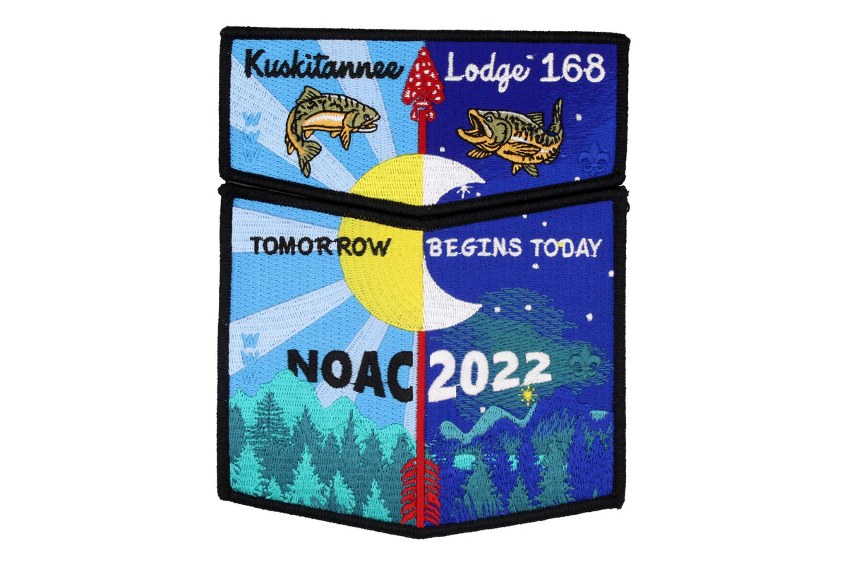 Lodge 168 Kuskitannee Flap set NOAC 2022 — Eagle Peak Store
