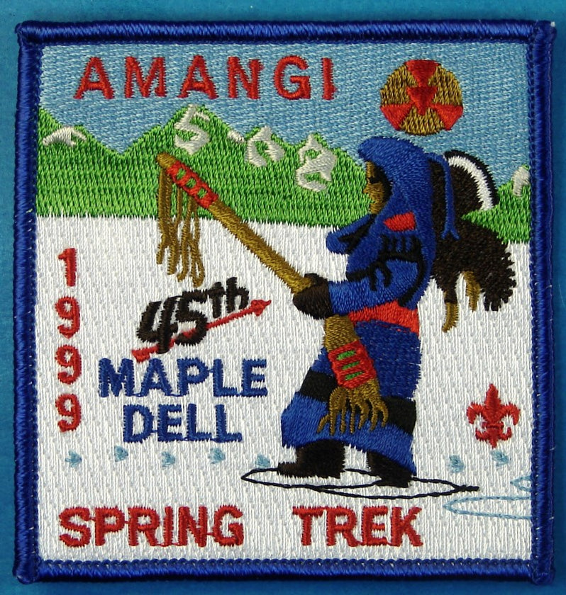 Lodge 508 Tu-Cubin-Noonie Patch Amangi Chapter 1999 Spring Trek — Eagle ...