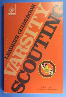Varsity Scout Leader Guidebook 1980 — Eagle Peak Store