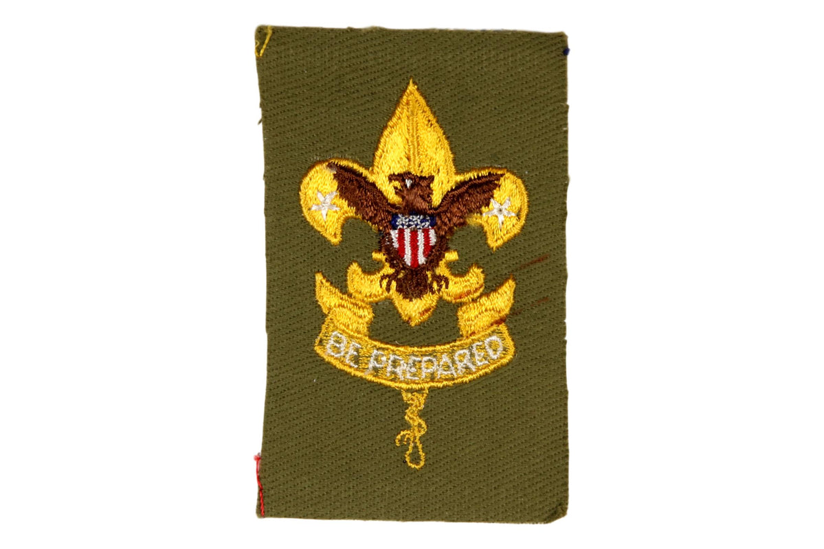 First Class Rank Patch 1950s Type 9 Plain Back — Eagle Peak Store