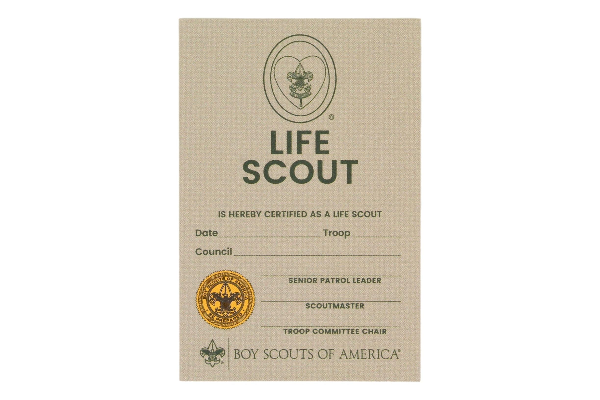 New Life Pocket Certificate — Eagle Peak Store
