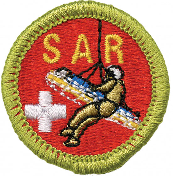 Search and Rescue Merit Badge — Eagle Peak Store
